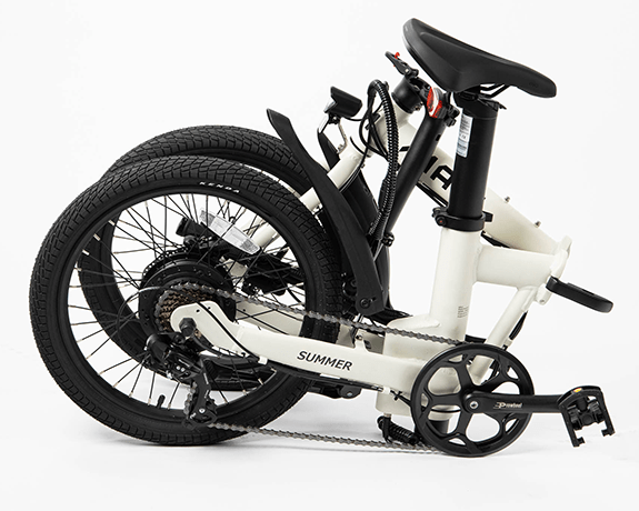 Summer Electric Lightweight Folding Bike | Maui Bikes