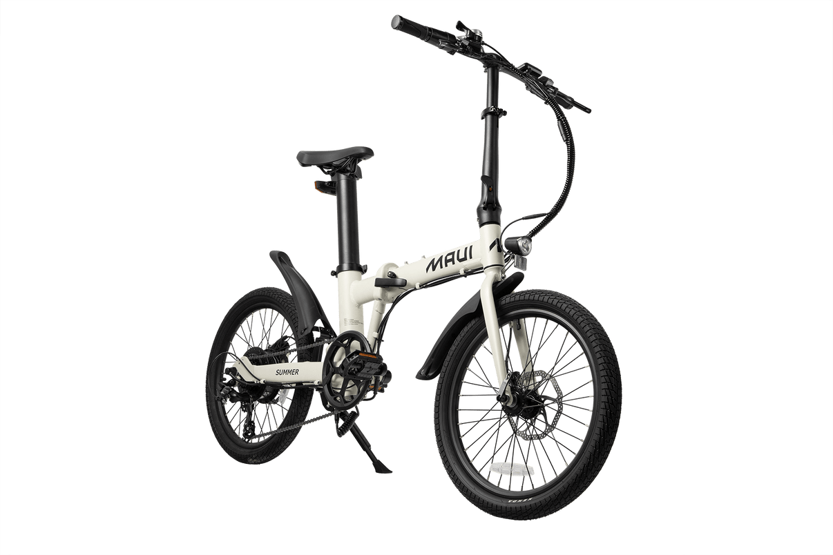 Summer Electric Lightweight Folding Bike | Maui Bikes